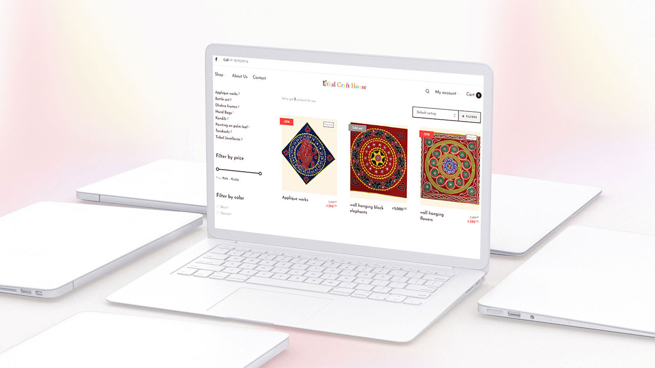 Ecommerce Website Creation for Handicrafts Company - Emerge Digital
