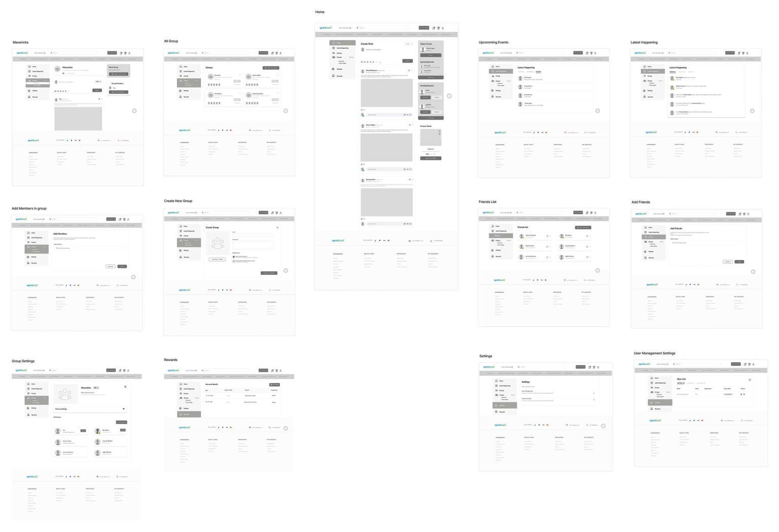 Rewards and Recognition Application UI UX - Emerge Digital