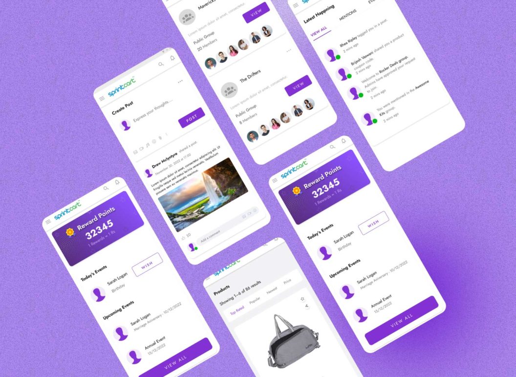 Rewards and Recognition Application UI UX - Emerge Digital