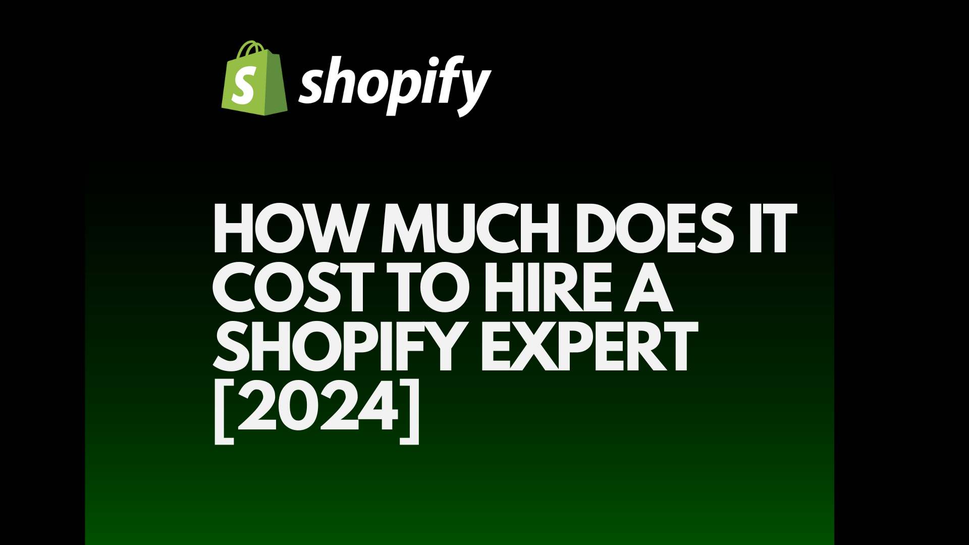 How much does it cost to hire a shopify developer 2024