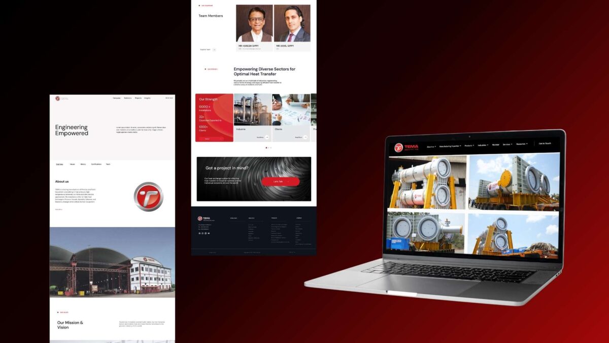 Tema India - Heat Transfer Solutions Design by Emrege Digital